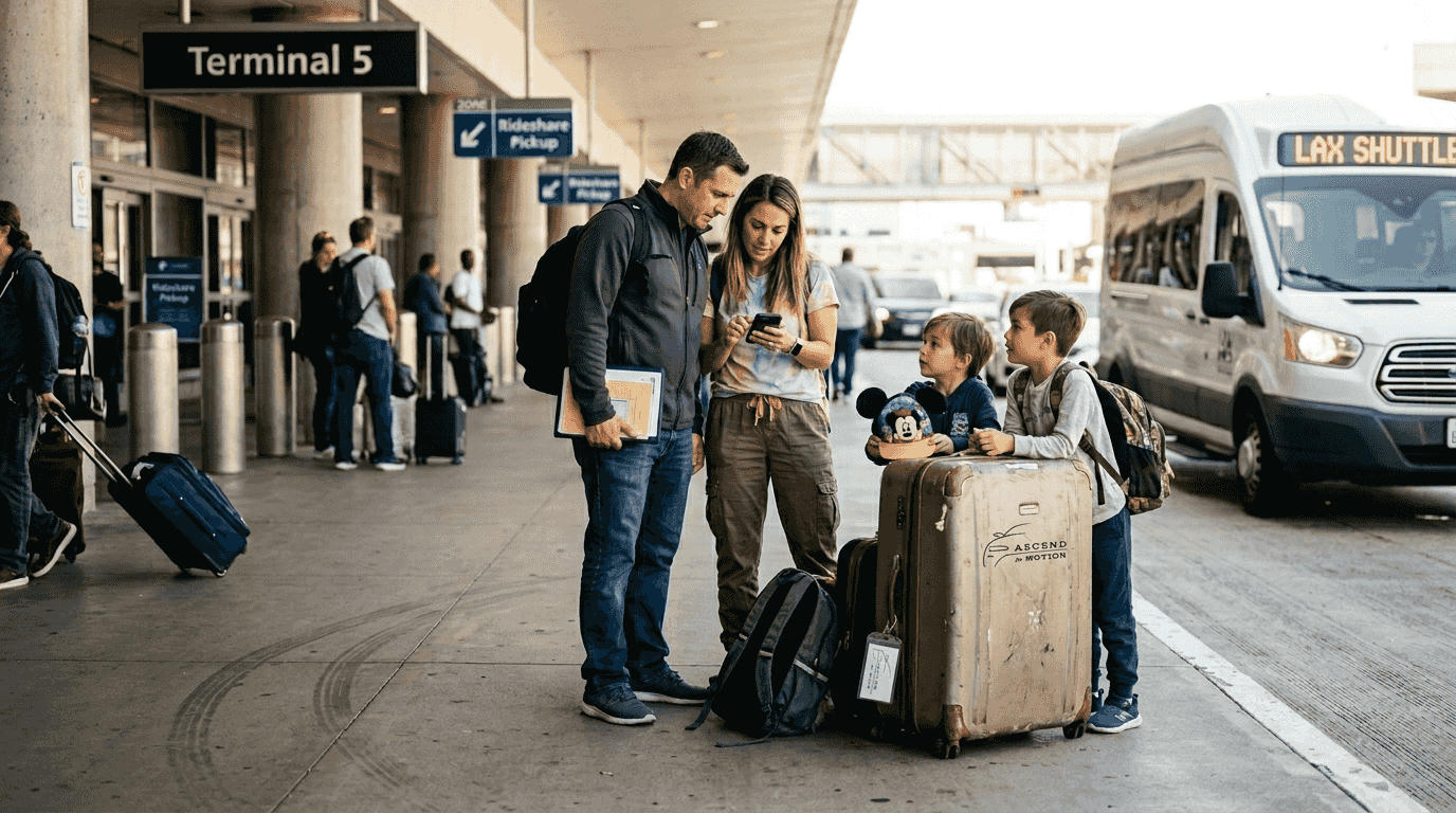 LAX to Disneyland transportation guide: smooth rides 2026